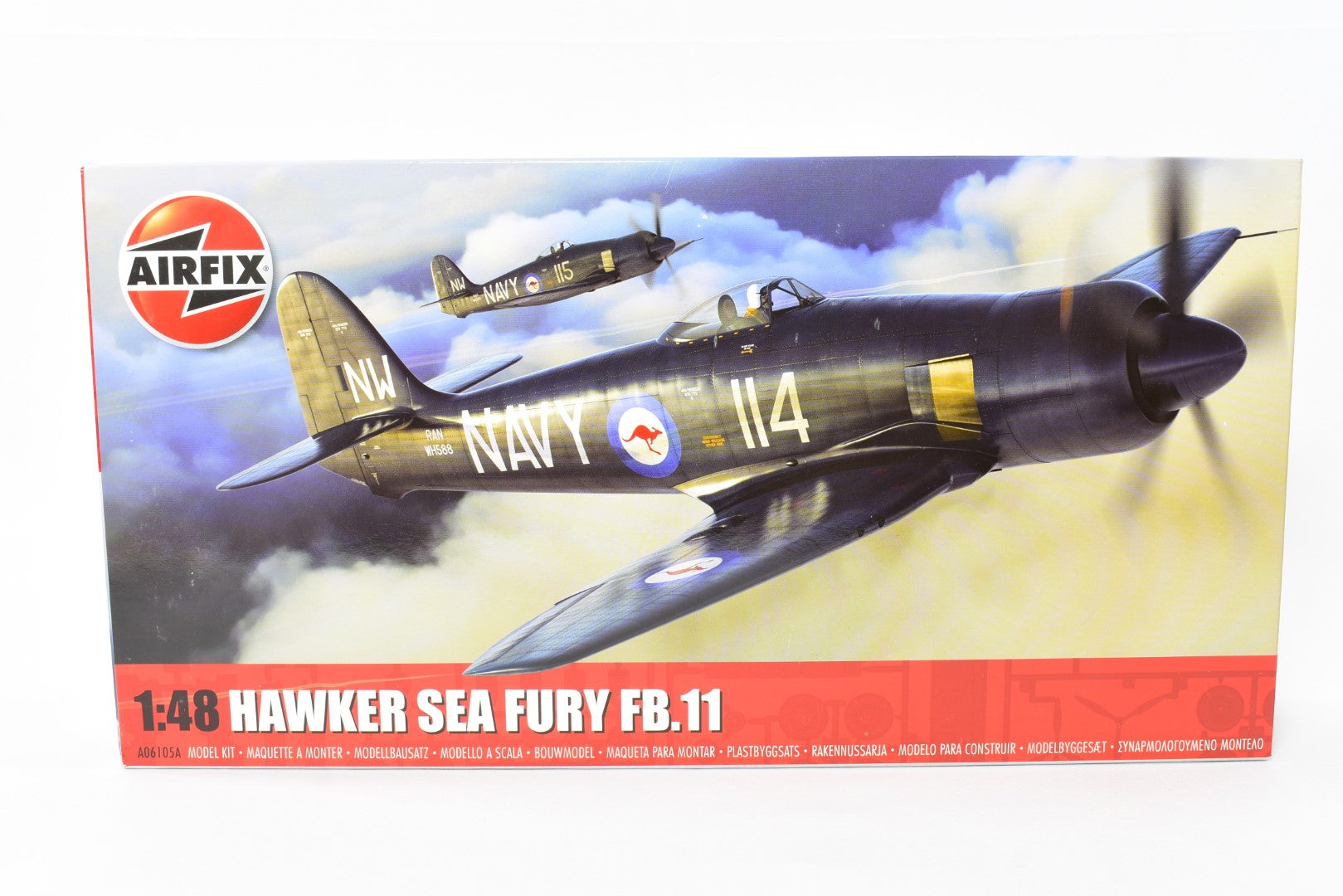 Airfix 1/48 Hawker Sea Fury FB.11 Model Kit A06105A