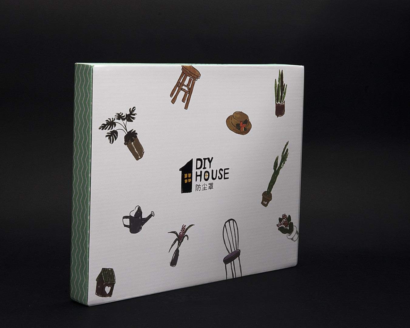 Robotime Rolife DIY House Display Case Dust Cover DF01M