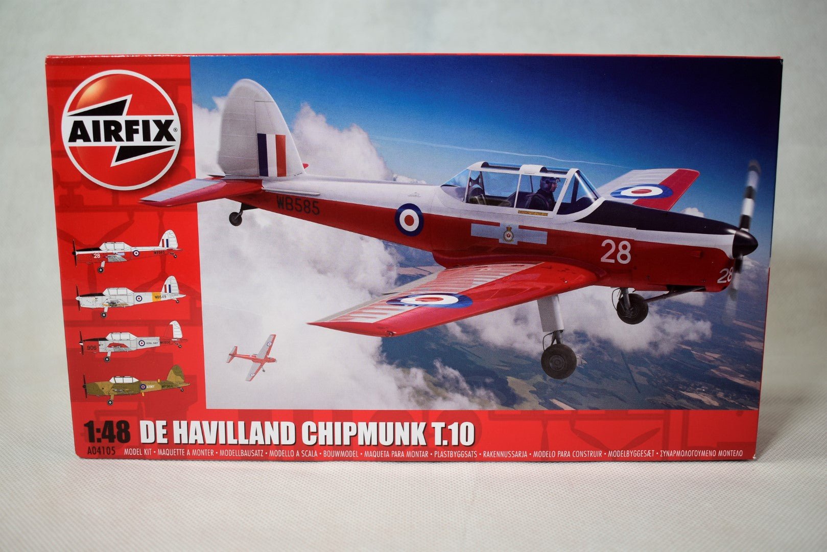 Airfix De Havilland Chipmunk T.10 1:48 Model Kit A04105