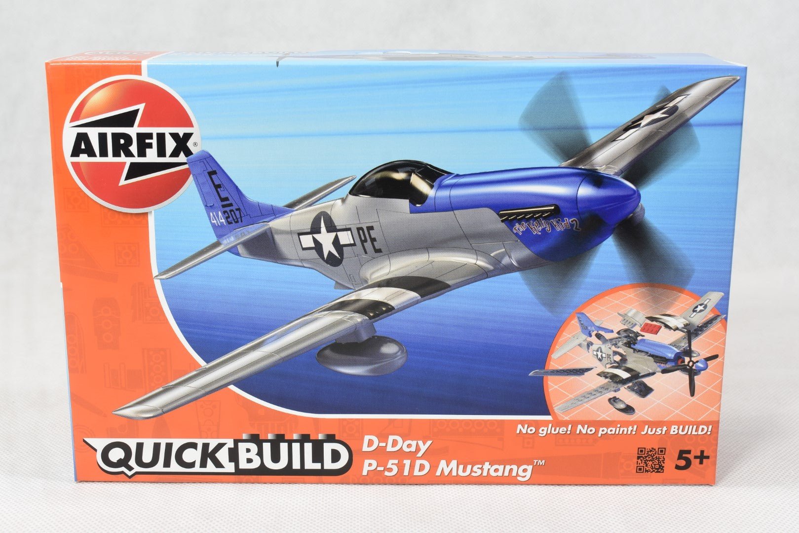 Airfix Quick Build D-Day P-51D Mustang Model Kit