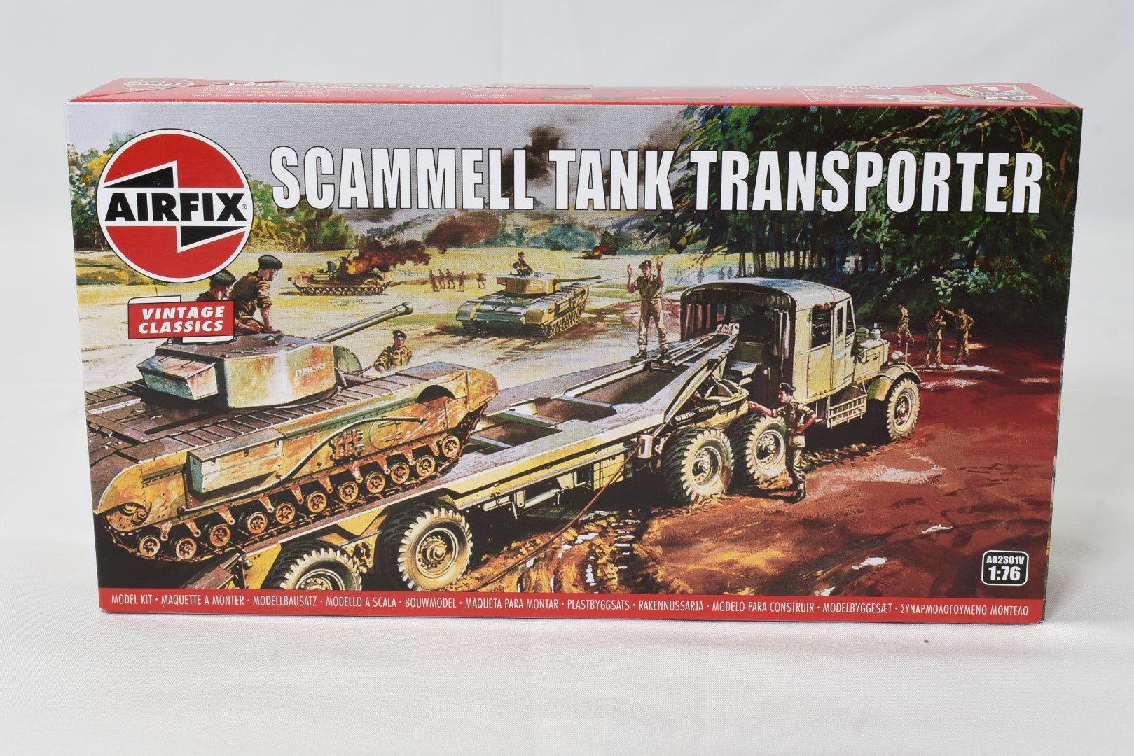 Airfix Scammell Tank Transporter 1/76 Model Kit A02301V