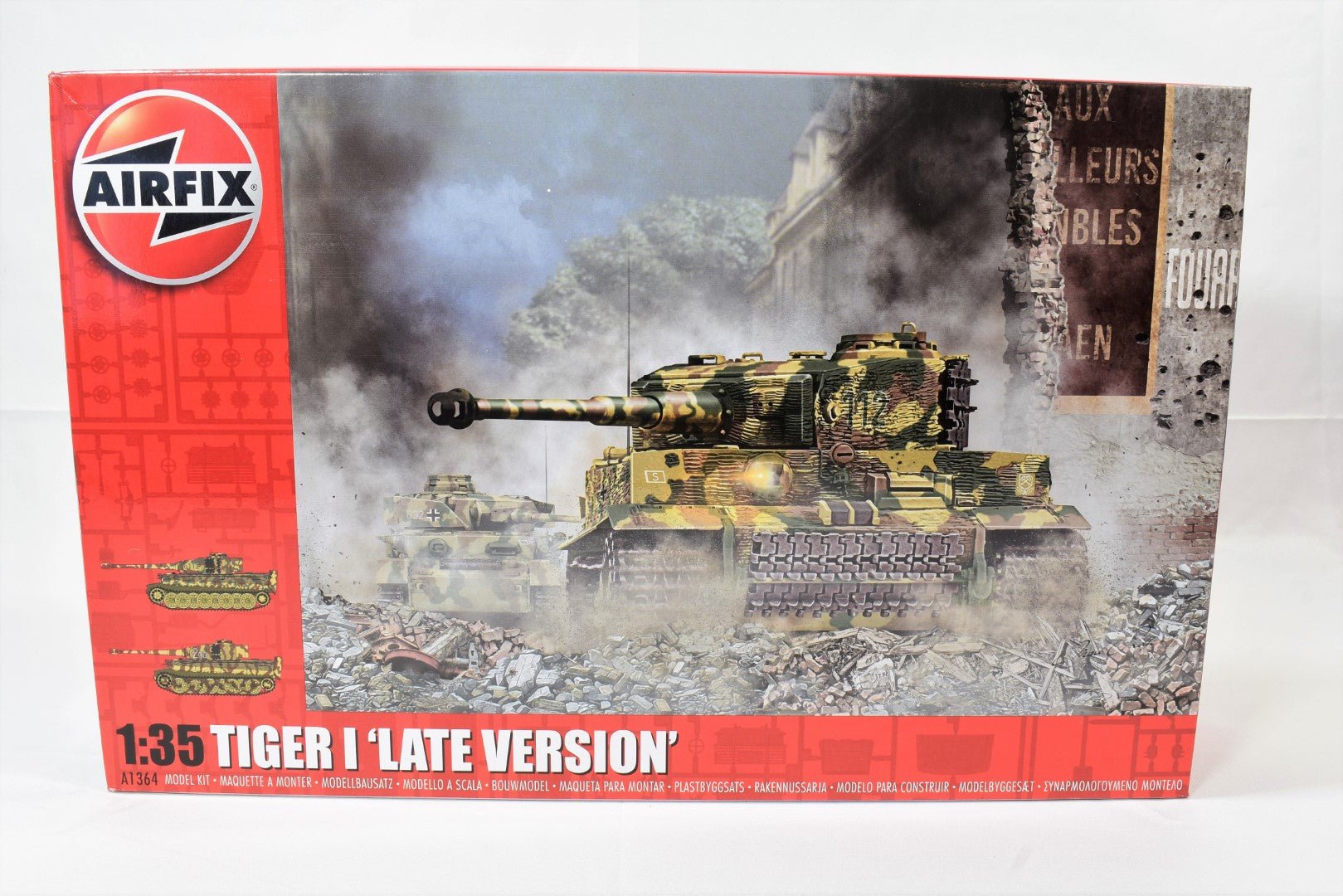 Airfix Tiger 1 Late Version 1:35 Scale Model Kit A1364