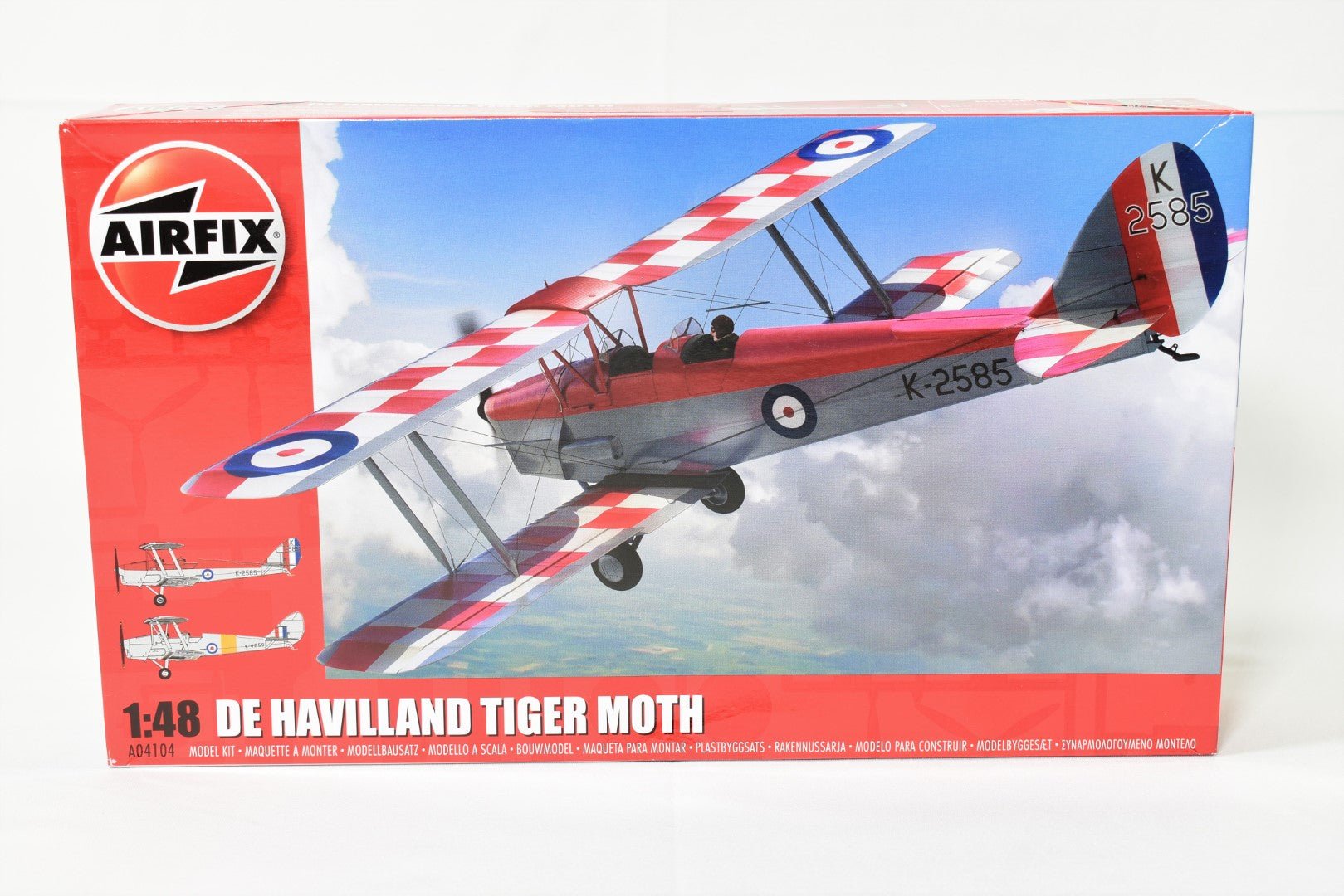Airfix de Havilland Tiger Moth 1:48 Model A04104