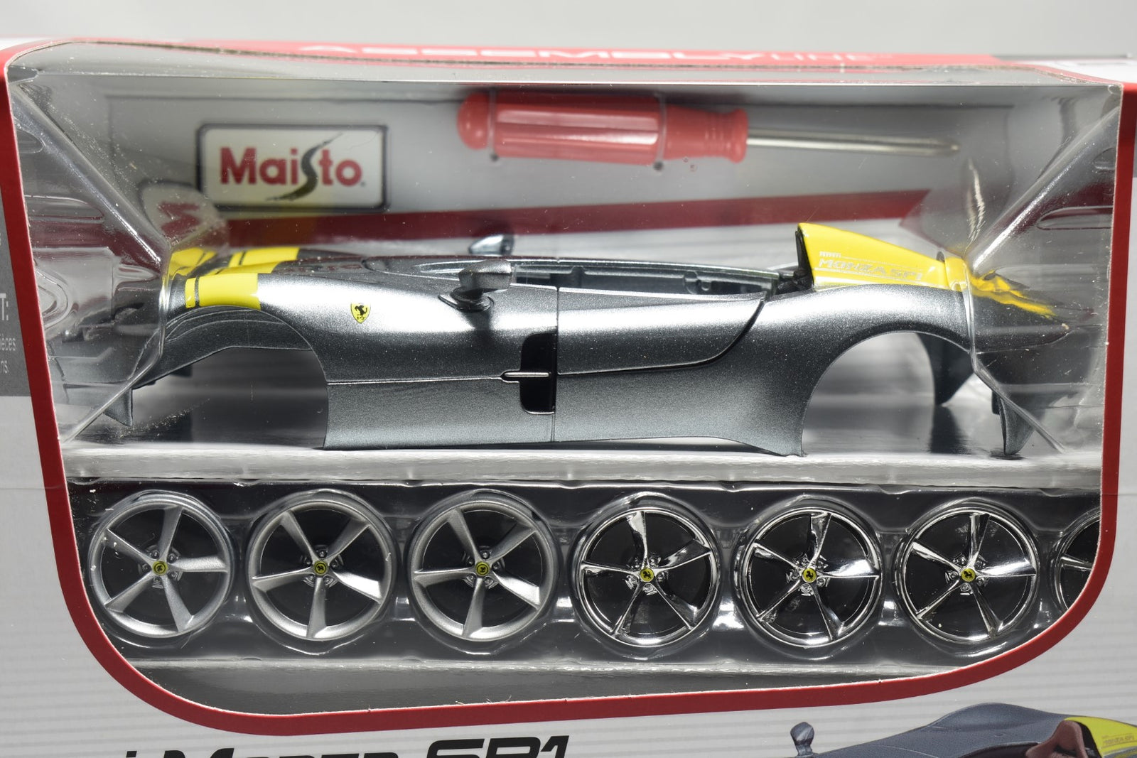 Maisto Assembly Line Ferrari Monza 1/24 diecast Kit