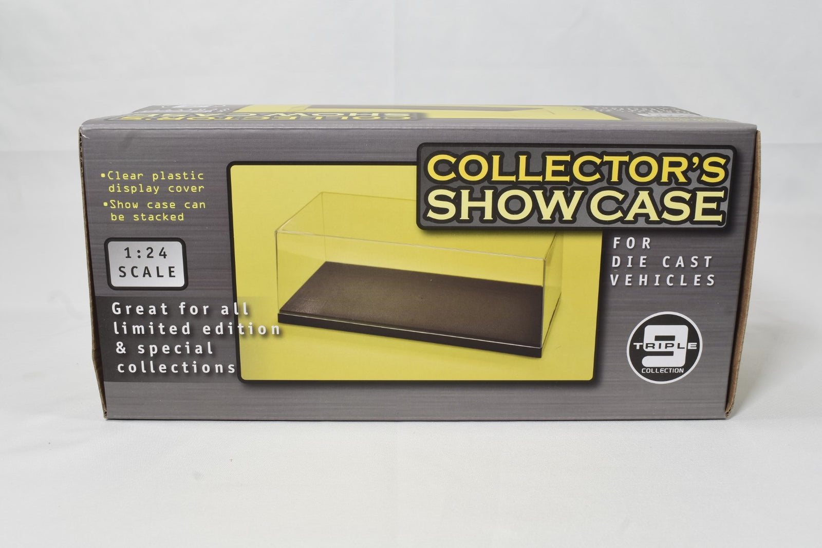 Triple 9 Display Case Stackable 1/24 Scale Diecast Models